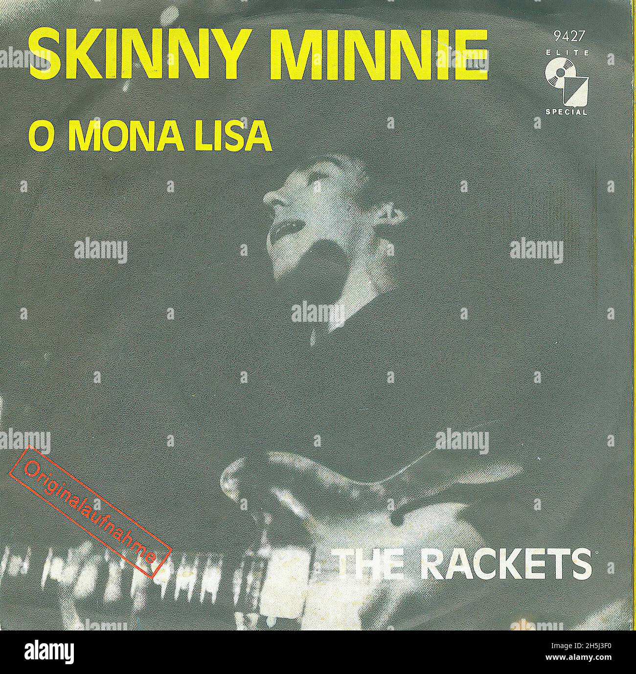 Vintage single record cover - Jimmy & The Rackets - Skinny Minnie - D ...