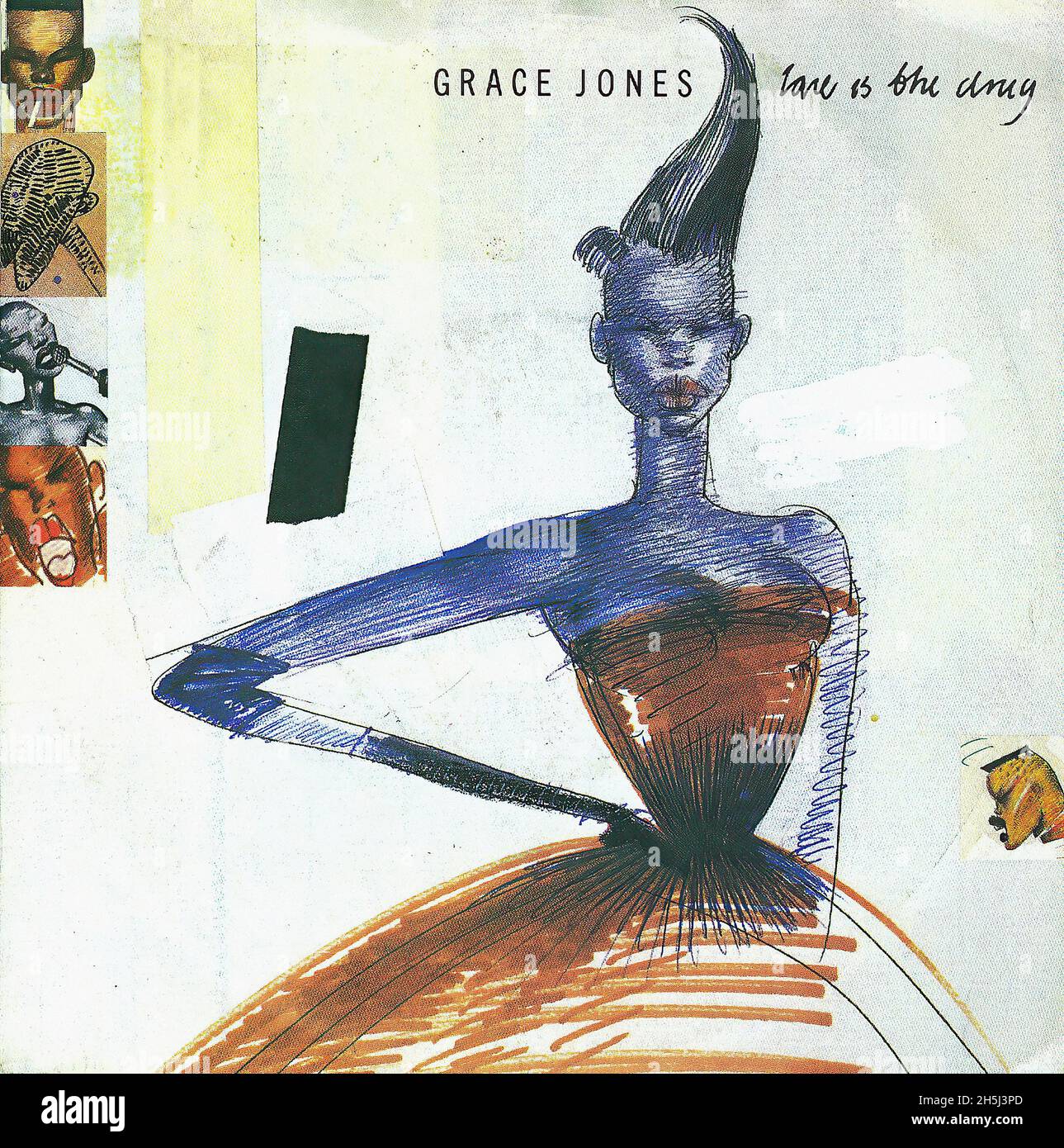 Grace jones 1985 hi-res stock photography and images - Alamy
