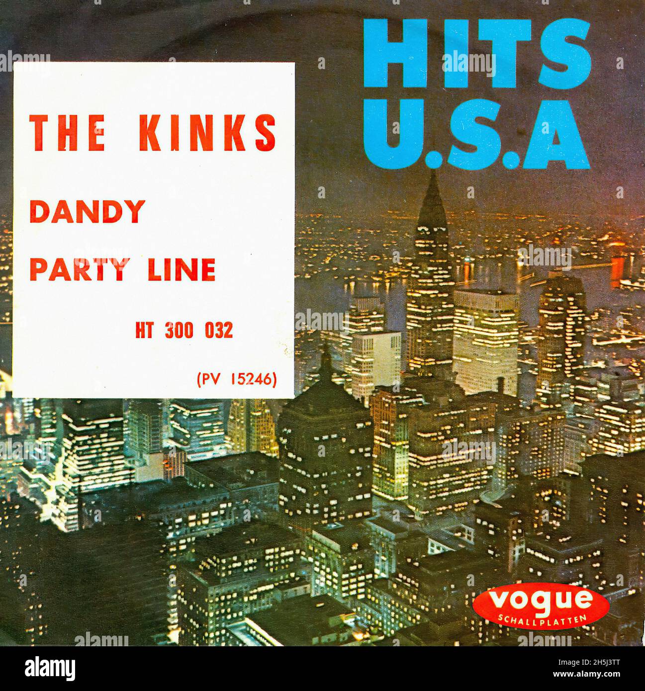 Vintage single record cover - Kinks, The - Dandy - F+D - 1966 02 Stock ...