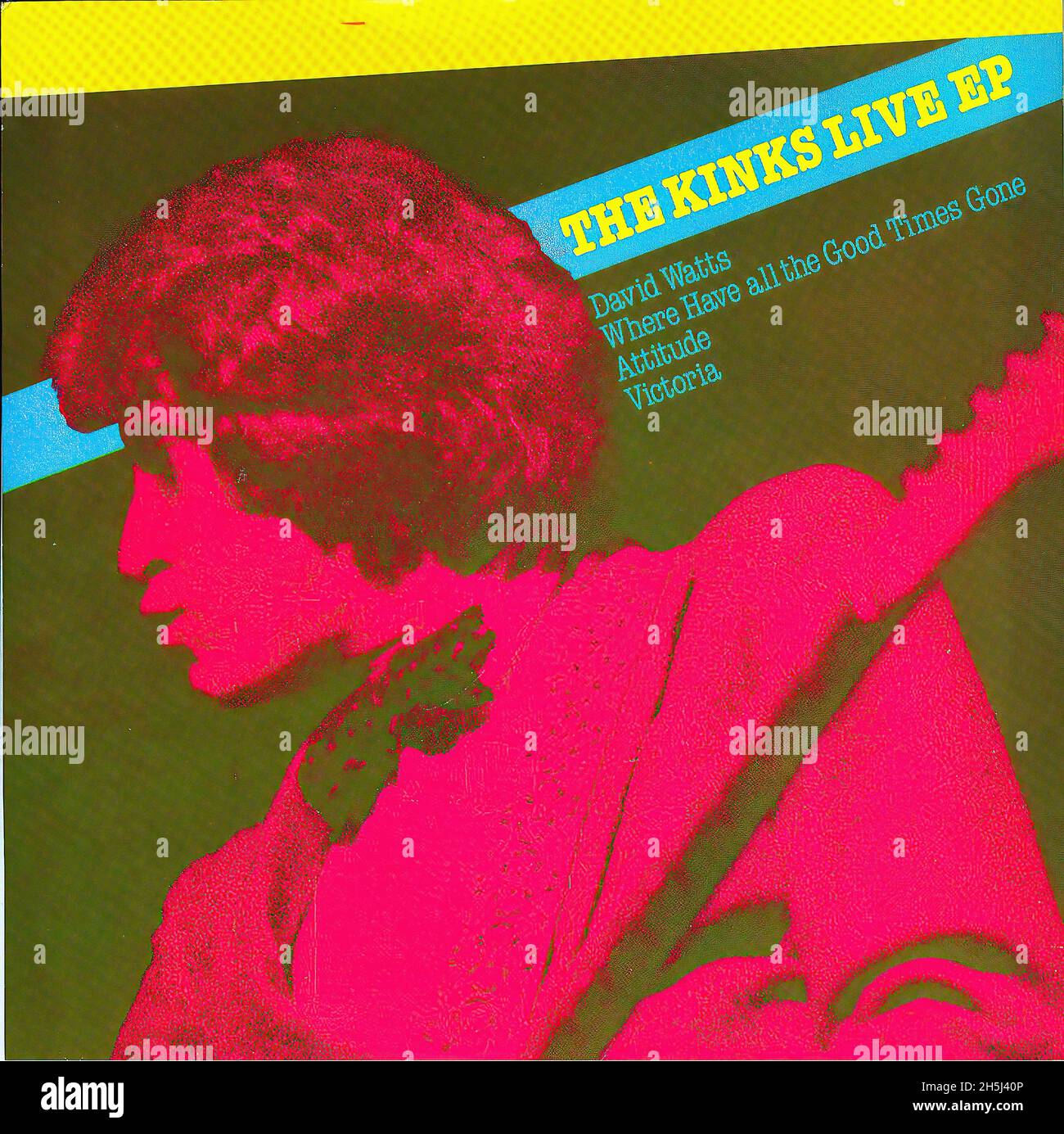 Vintage single record cover - Kinks, The - Live EP - EP - UK - 1980 01 ...