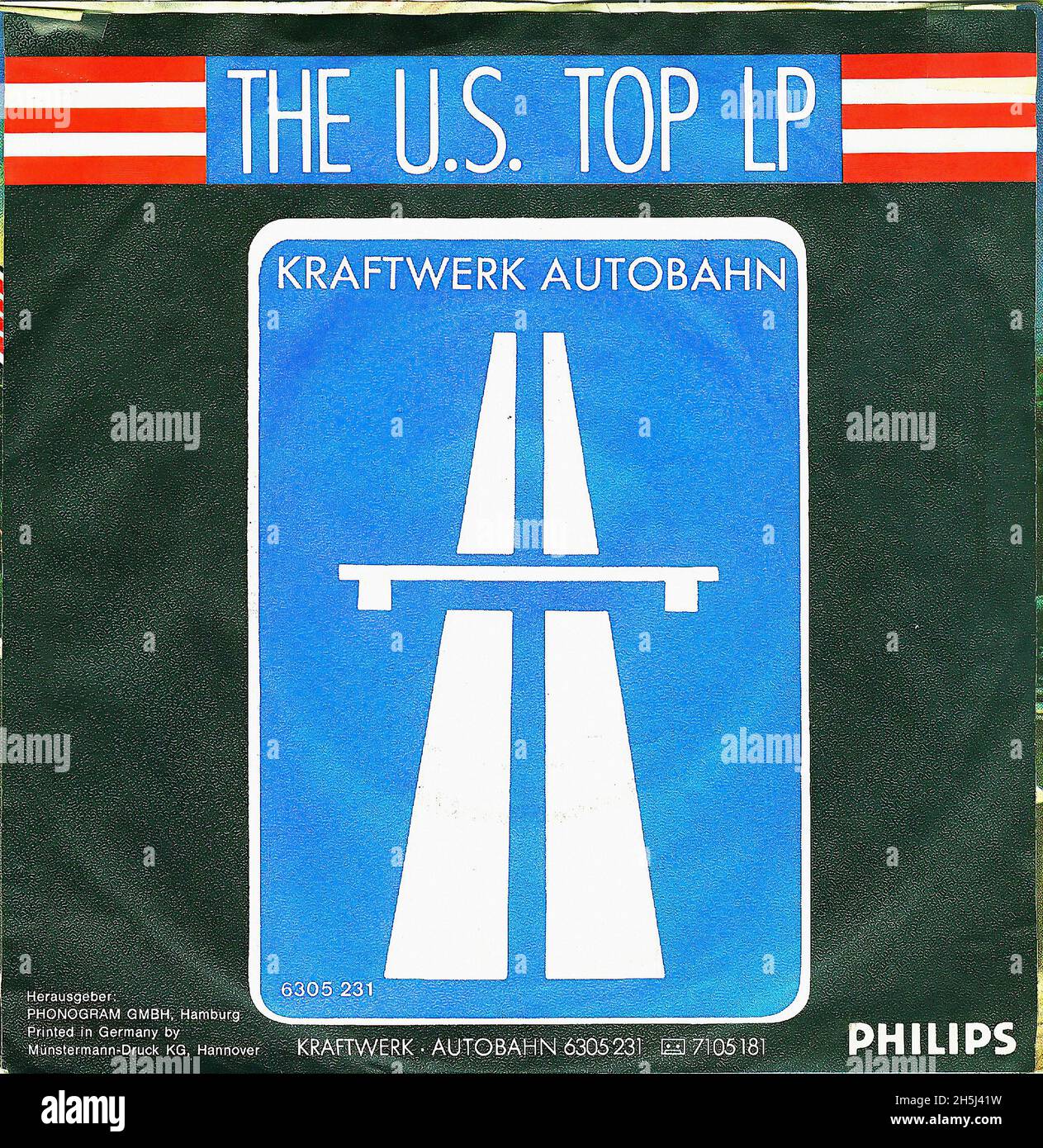 Kraftwerk Autobahn Album Cover