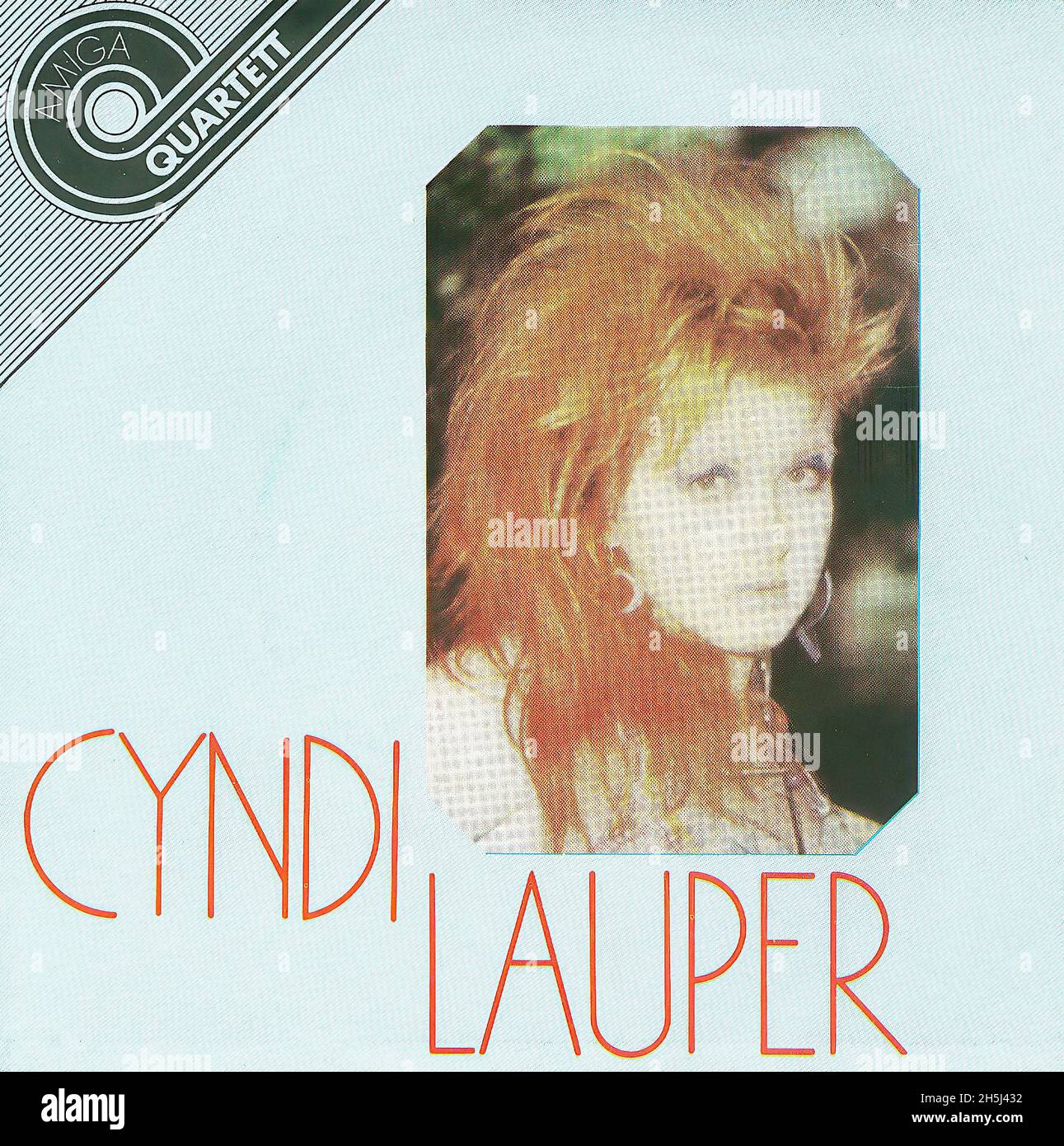Vintage Single Record Cover Lauper Cyndi Amiga Ep Ddr 1984