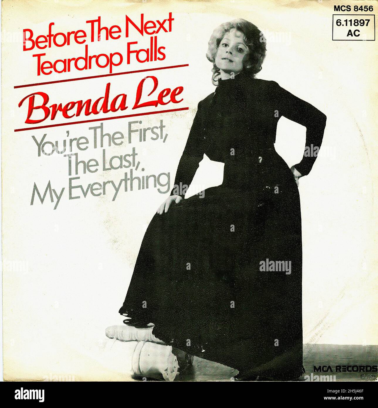 Vintage single record cover - Lee, Brenda - Before The Next Teardrop ...