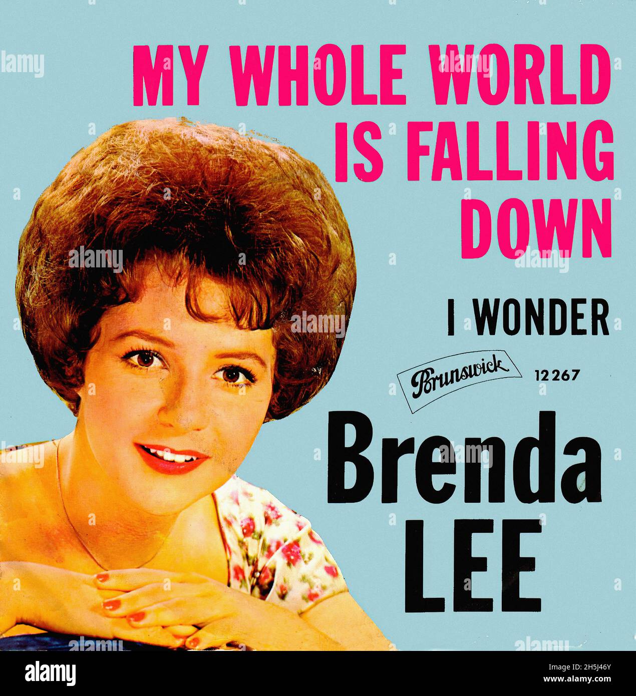 Vintage single record cover - Lee, Brenda - My Whole World... - D ...