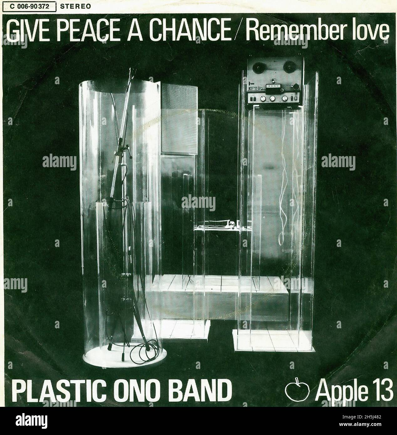 Vintage single record cover - Lennon, John - Give Peace A Chance - D ...