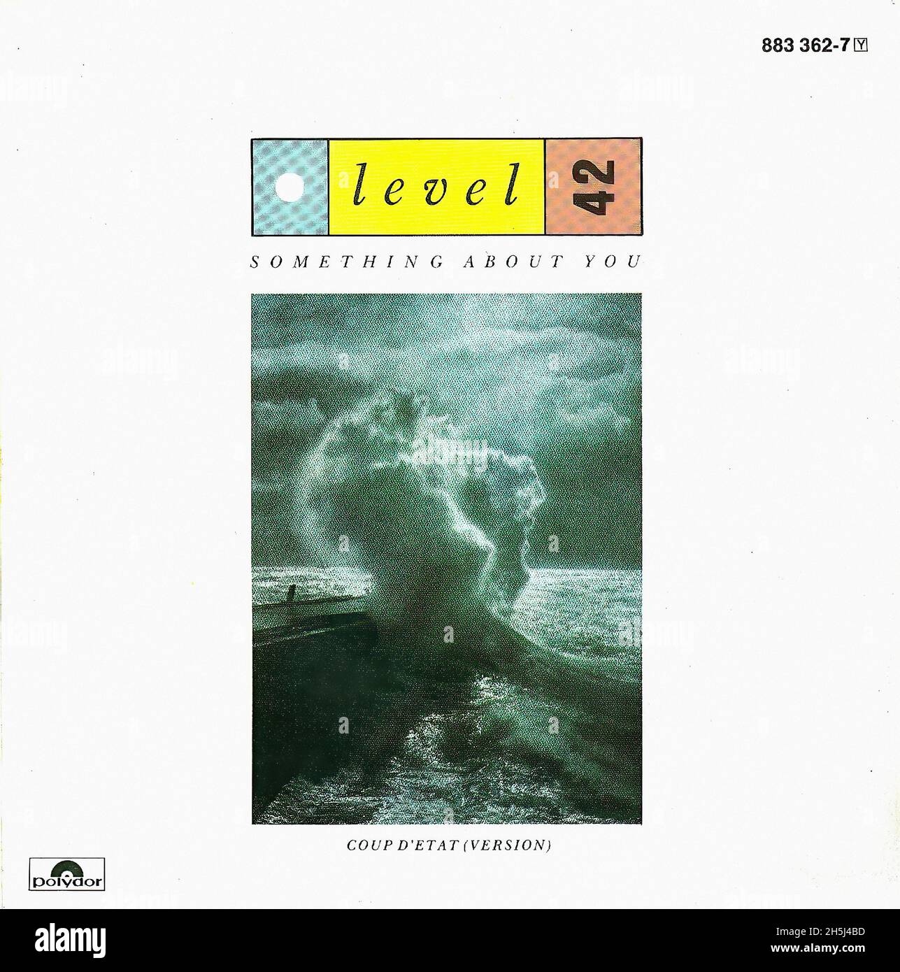 Vintage single record cover - Level 42 - Something About You - D - 1985 ...