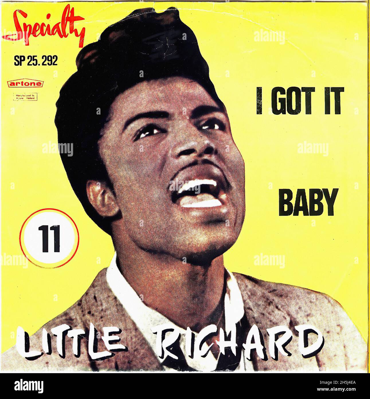 Vintage single record cover - Little Richard - I Got It - NL - 1965 ...