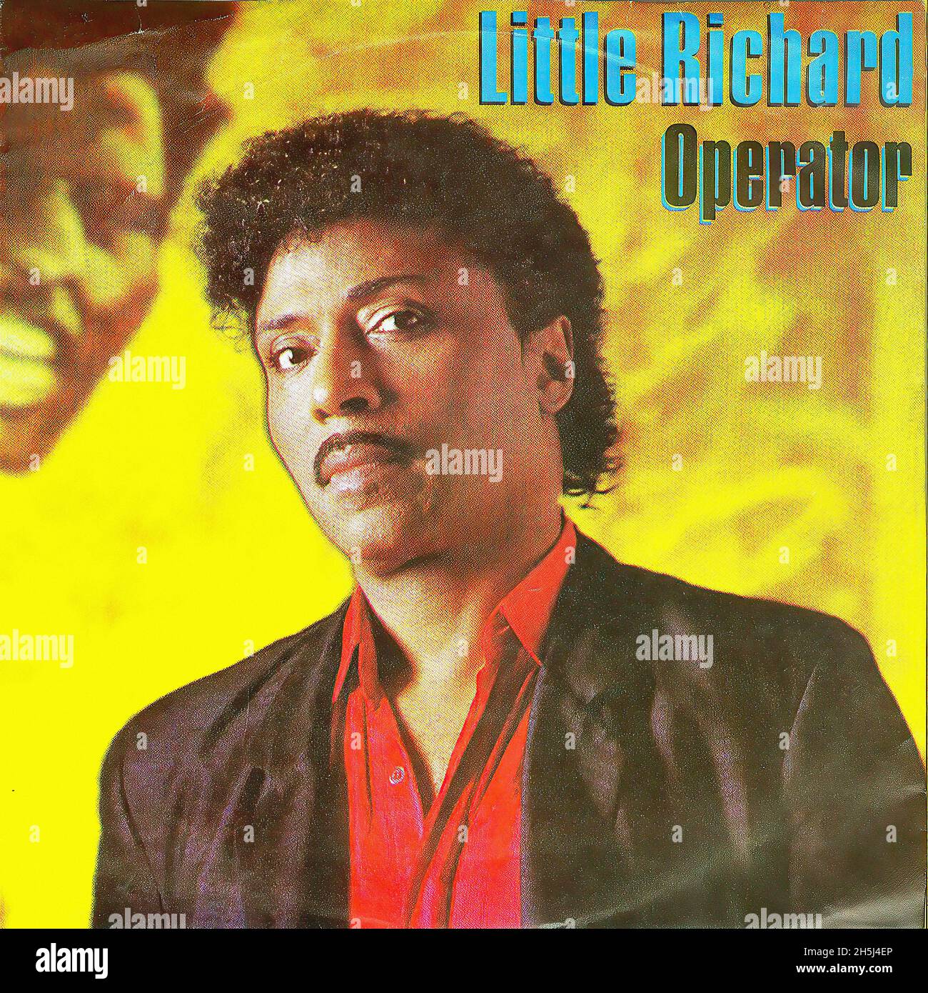 Vintage single record cover - Little Richard - Operator - D - 1986 ...