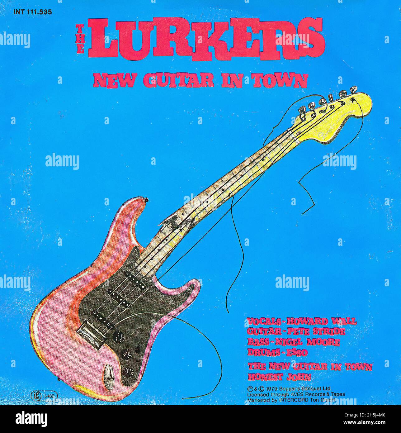 Vintage single record cover - Lurkers, The - New Guitar In Town ...