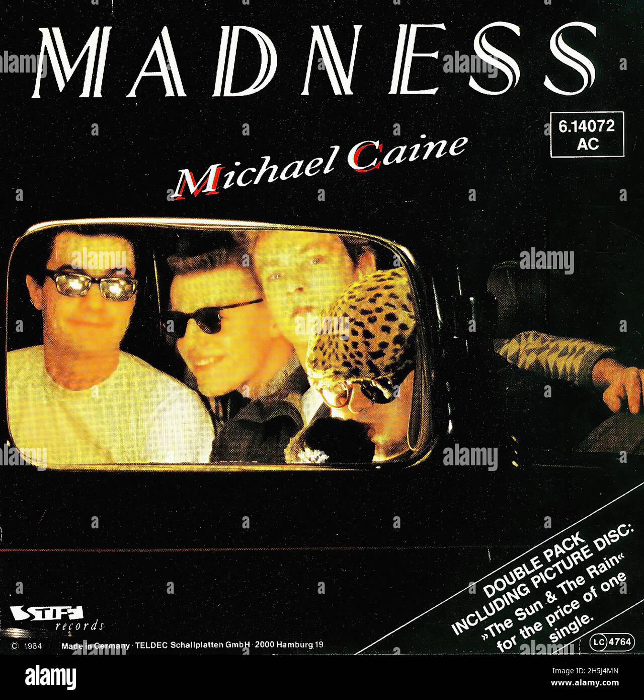 Vintage single record cover - Madness - Michael Caine - + Pic Disc ...