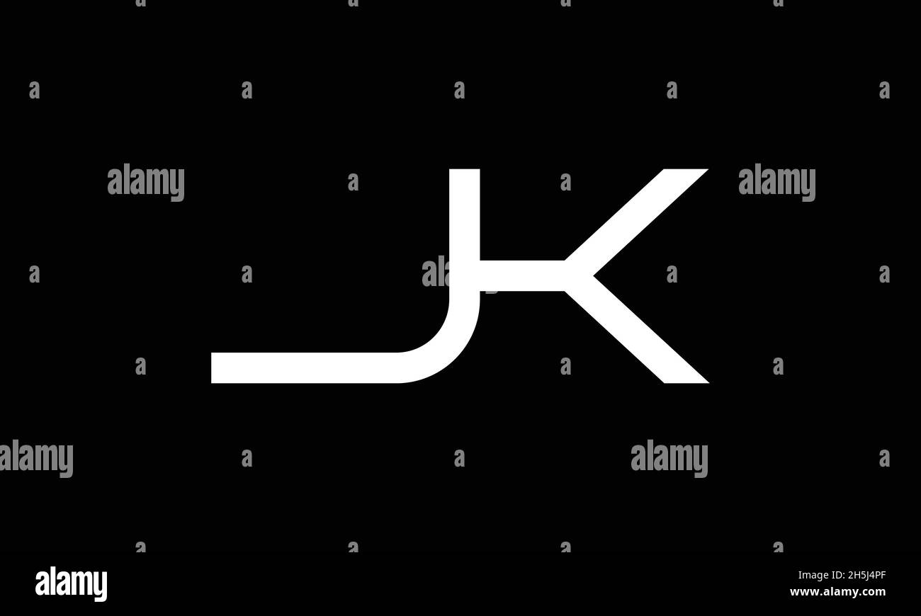 Letter jk vector vectors hi-res stock photography and images - Alamy