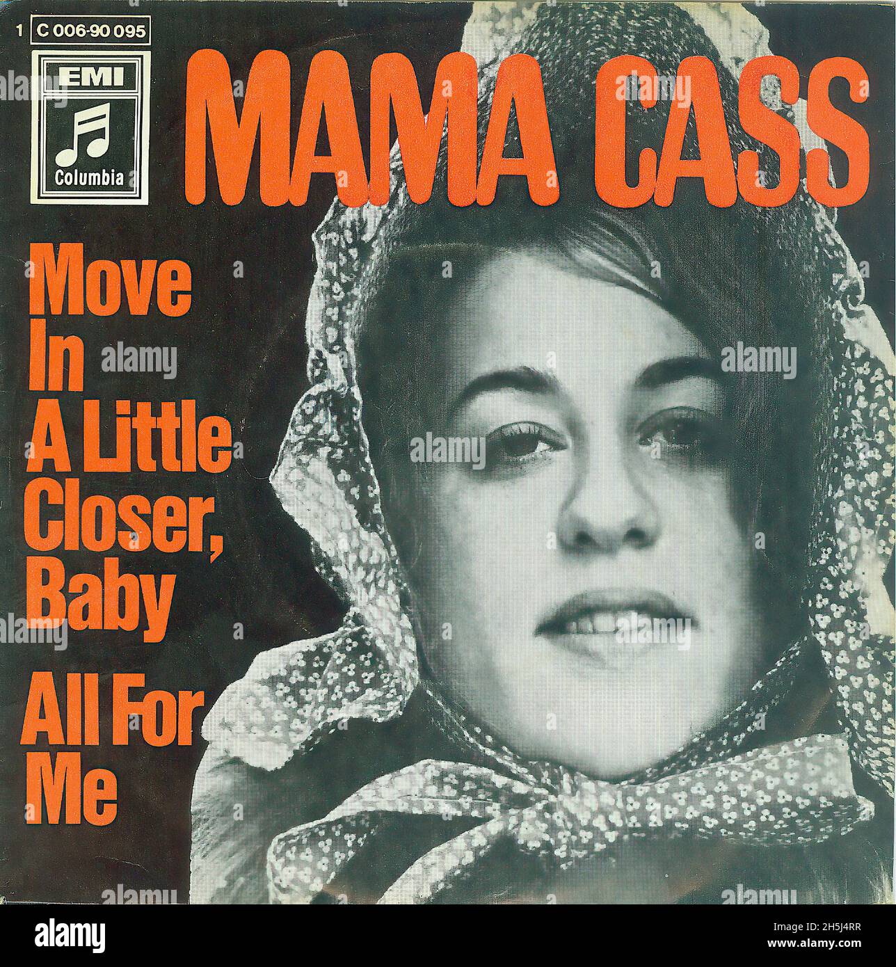 Vintage single record cover - Mama Cass - Move In A Little Closer, Baby ...