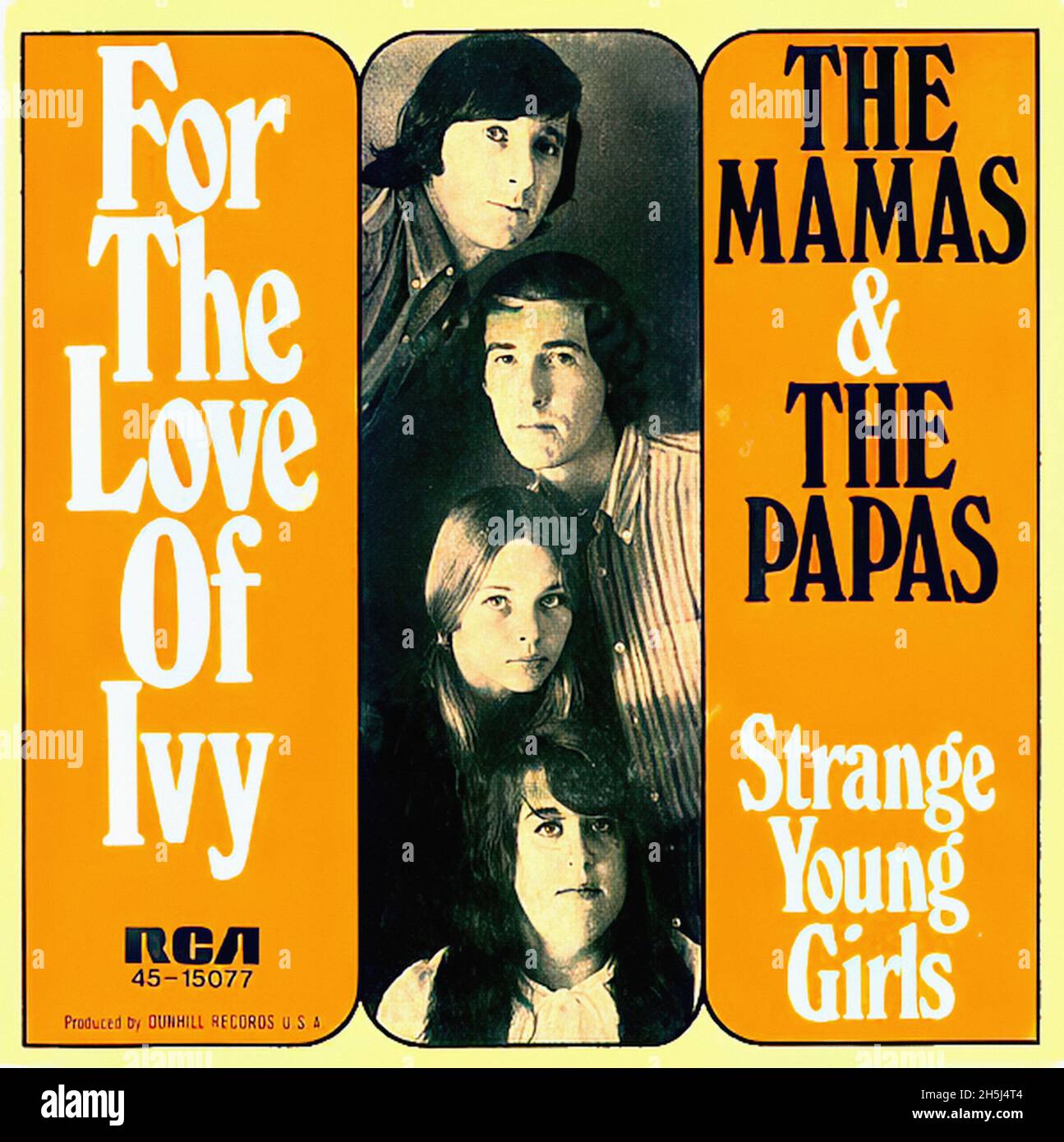 Vintage single record cover - Mamas & Papas, The - For The Love Of Ivy ...