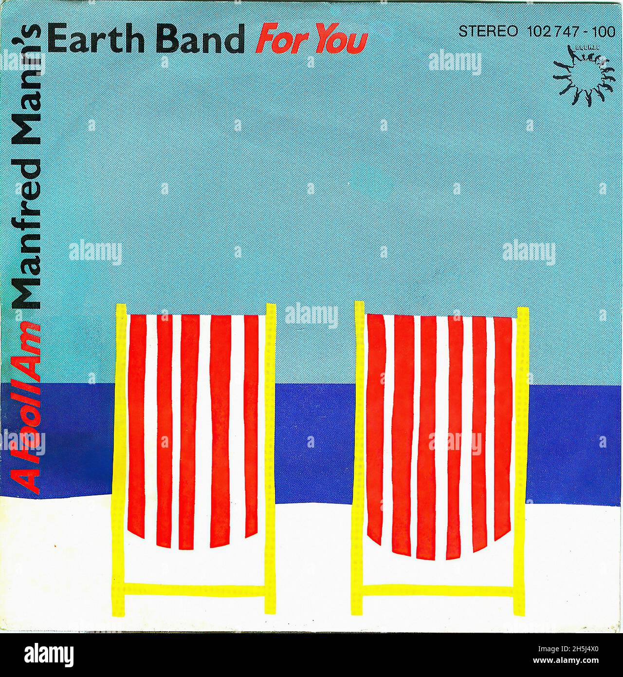 Vintage single record cover - Manfred Mann's Earth Band - For You - D ...