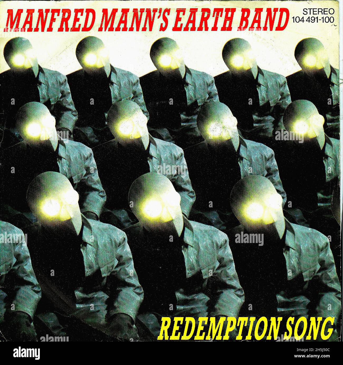 Vintage single record cover - Manfred Mann's Earth Band - Redemption ...