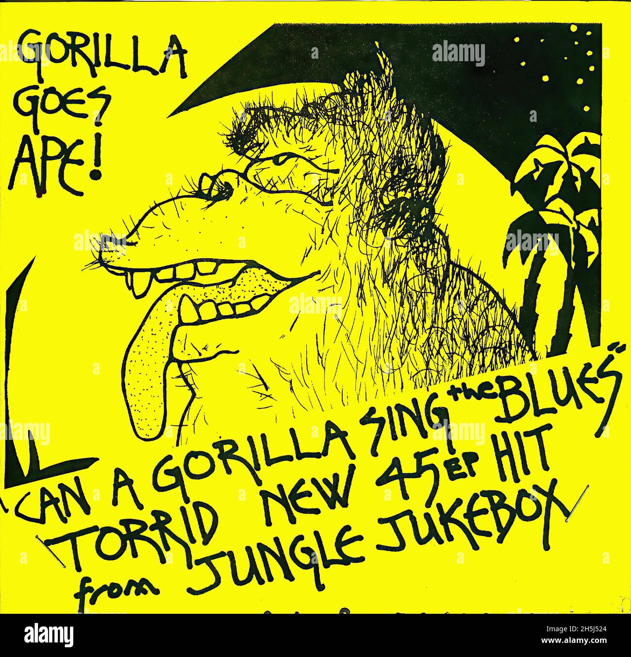 Vintage single record cover - Max Mouse & The Gorillas - Can A Gorilla ...