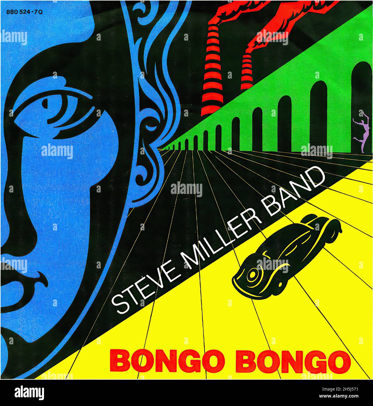 Vintage single record cover - Miller, Steve - Bongo Bongo - D - 1984 ...