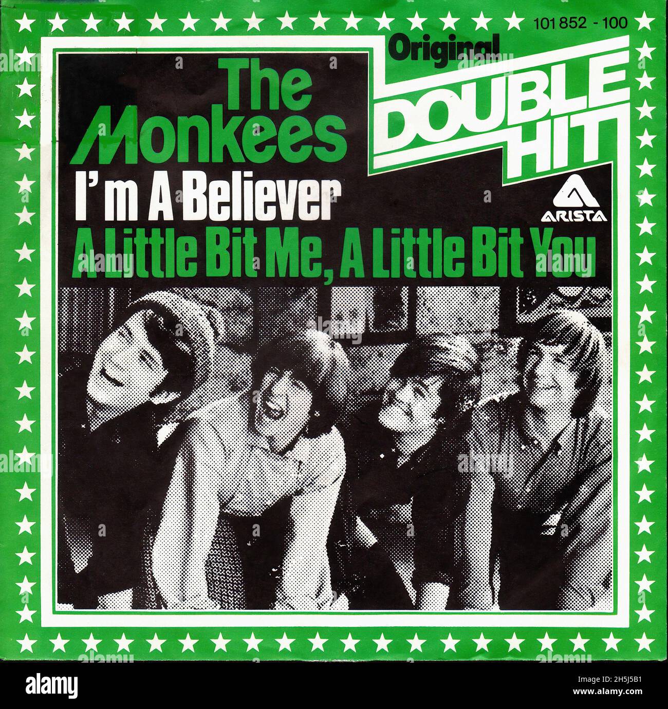 Vintage single record cover - Monkees, The - I'm A Believer - D - 1986 ... Vintage single record cover - Monkees, The - I'm A Believer - D - 1986 ...