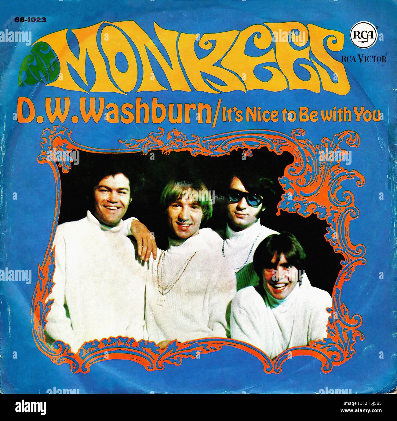 Vintage single record cover - Monkees, The - D.W. Washburn - D - 1968 ... Vintage single record cover - Monkees, The - D.W. Washburn - D - 1968 ...