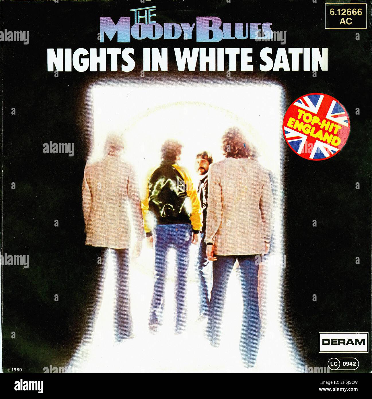 Vintage single record cover - Moody Blues, The - Nights In White Satin ...