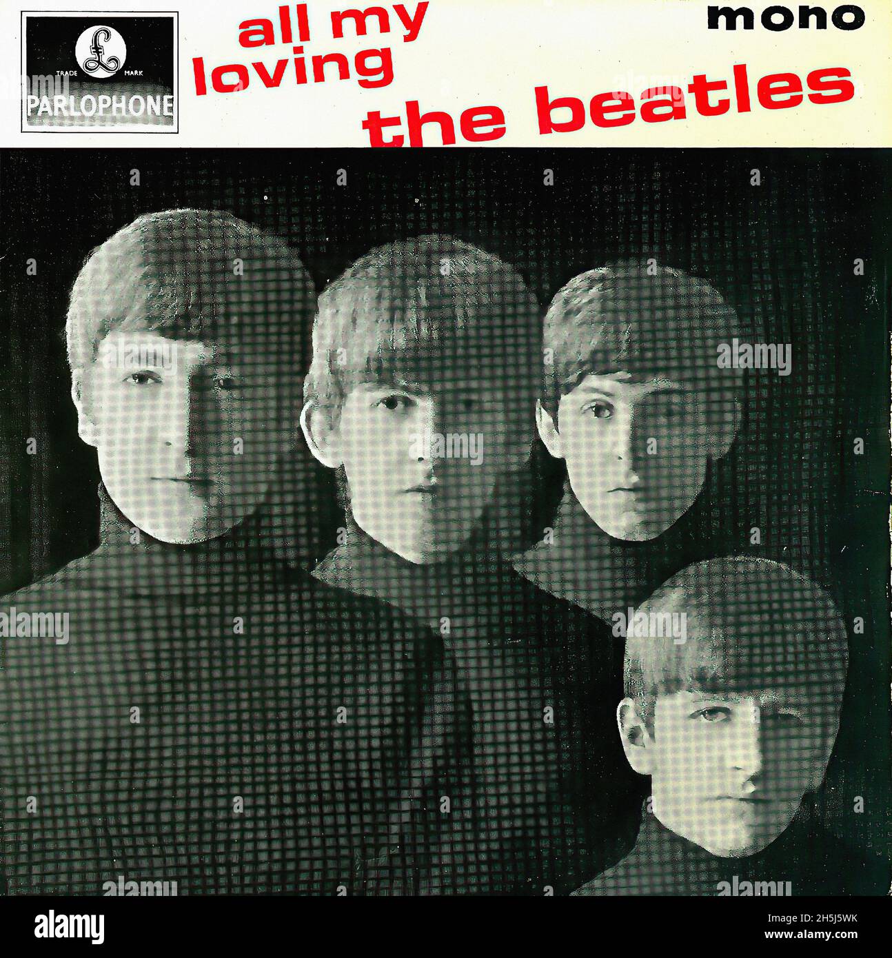 Vintage single record cover - Beatles, The - All My Loving - EP - UK ...