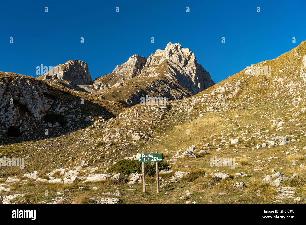 Bobotov Kuk, höchster Berg Montenegros, Durmitor Nationalpark, abljak ...