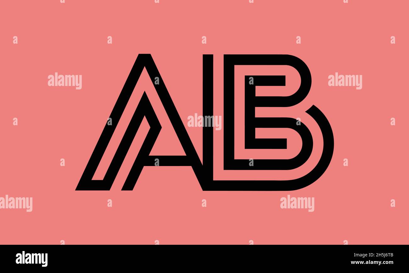Ab line art hi-res stock photography and images - Alamy