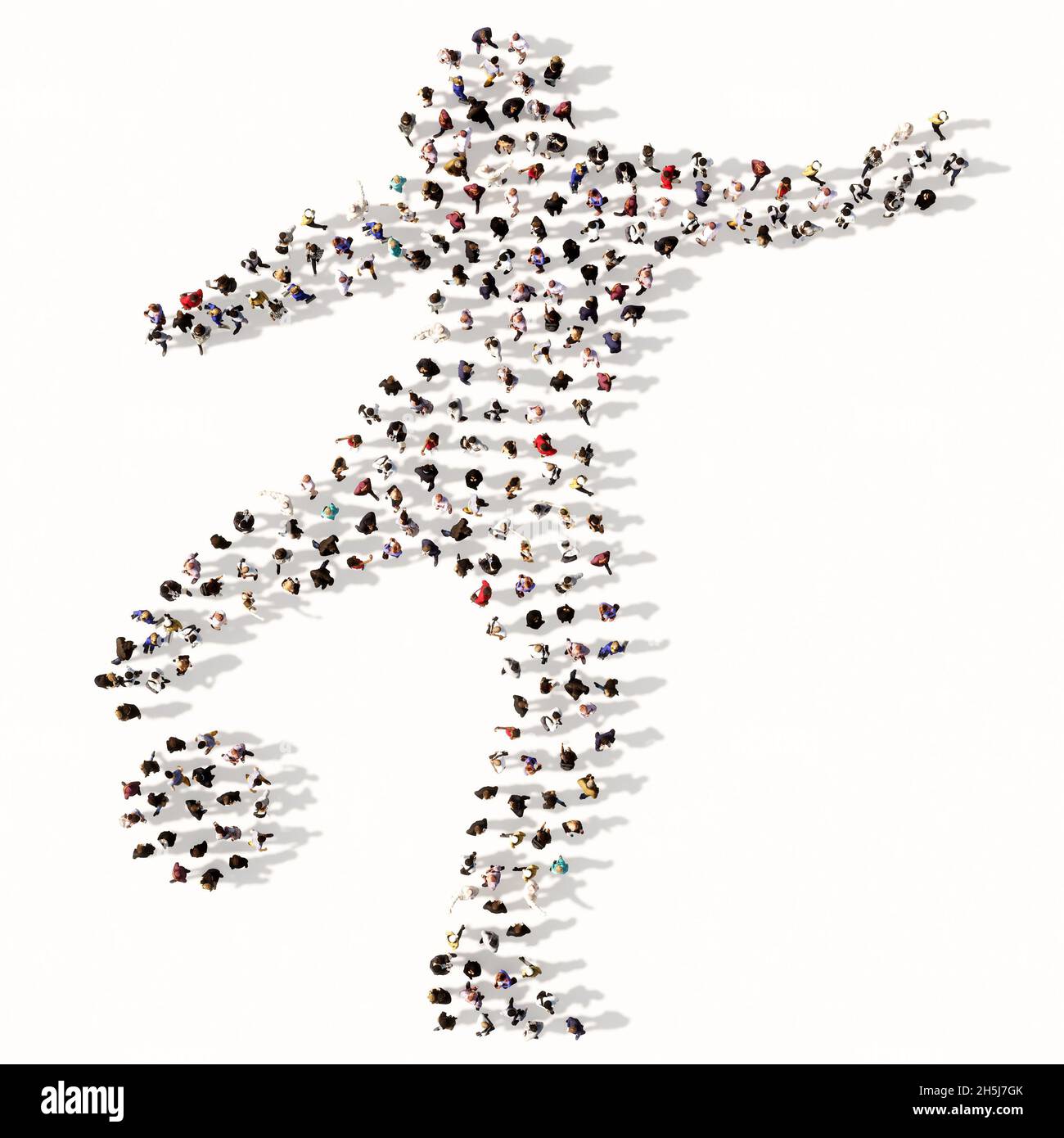 Soccer metaphor Cut Out Stock Images & Pictures - Alamy