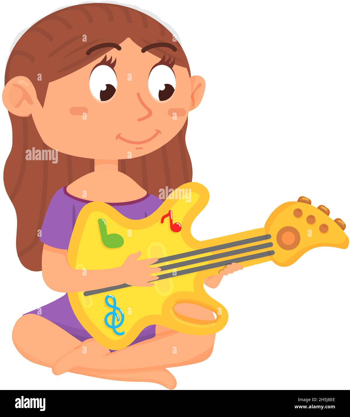 Cartoon guitar hi-res stock photography and images - Alamy