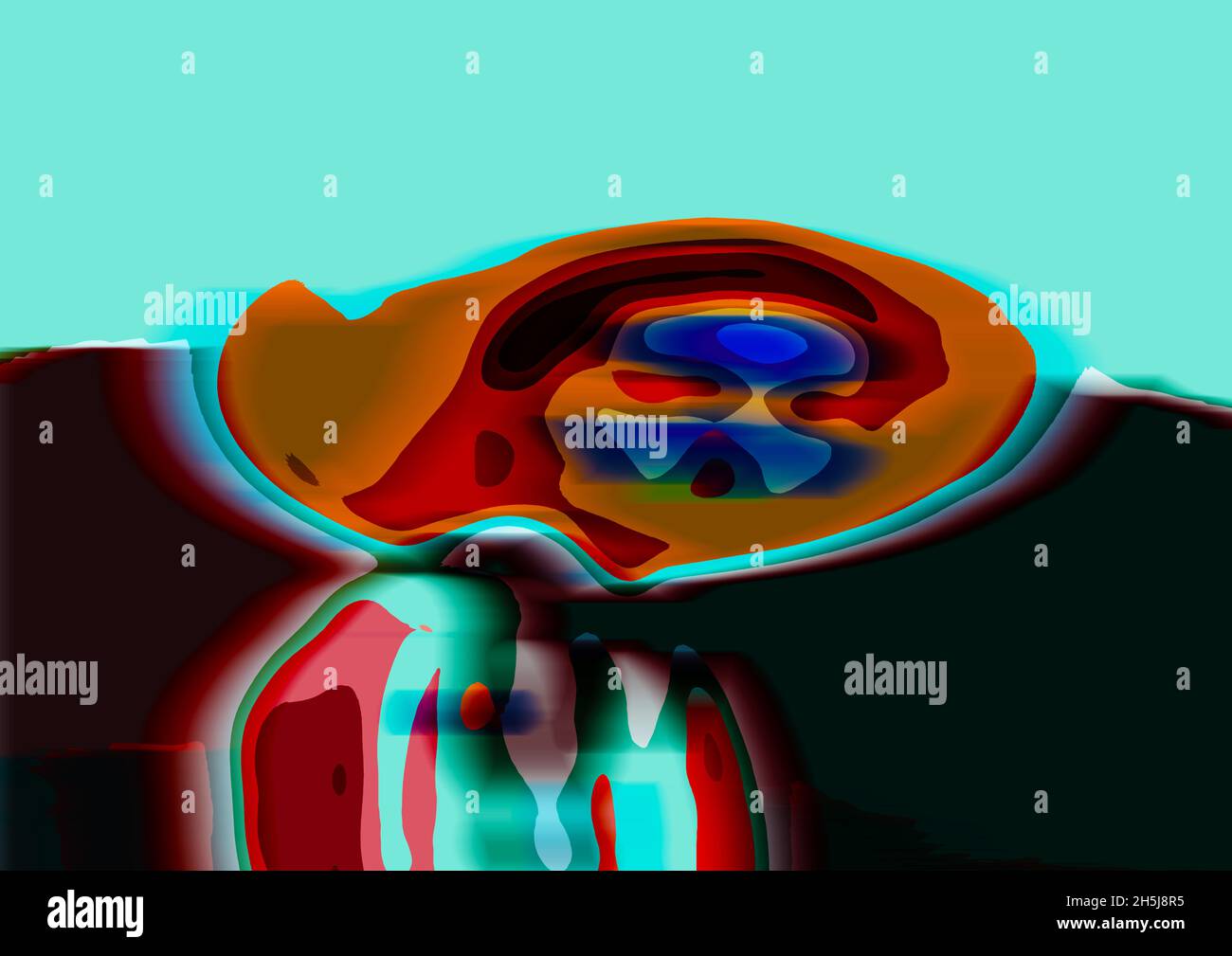 Abstract art with vivid colors Stock Photo - Alamy