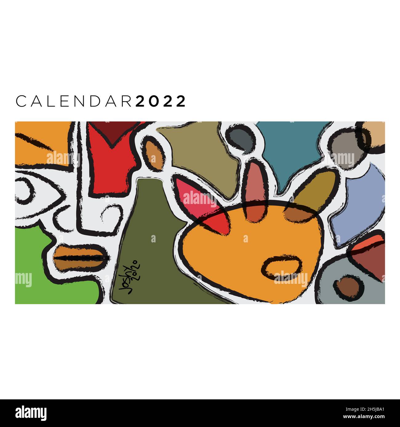 Calendar abstract visuals Stock Photo - Alamy