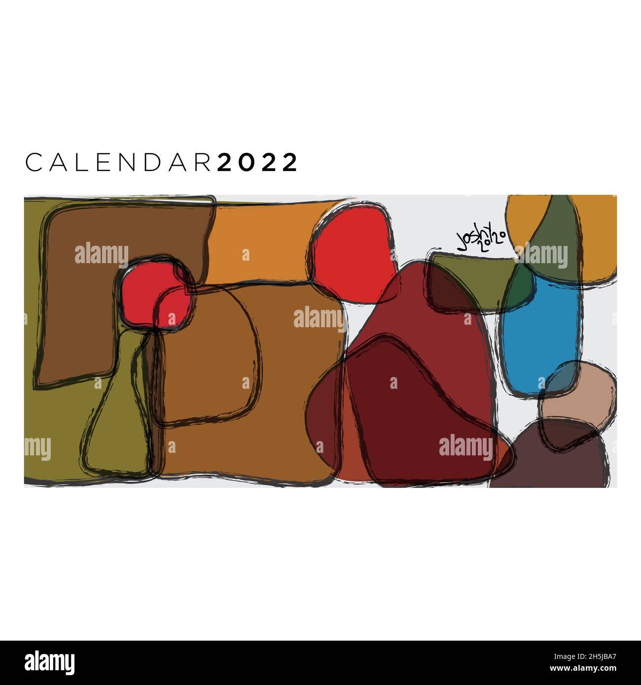 Calendar abstract visuals Stock Photo - Alamy