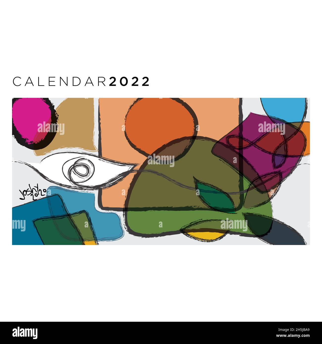 Calendar abstract visuals Stock Photo - Alamy