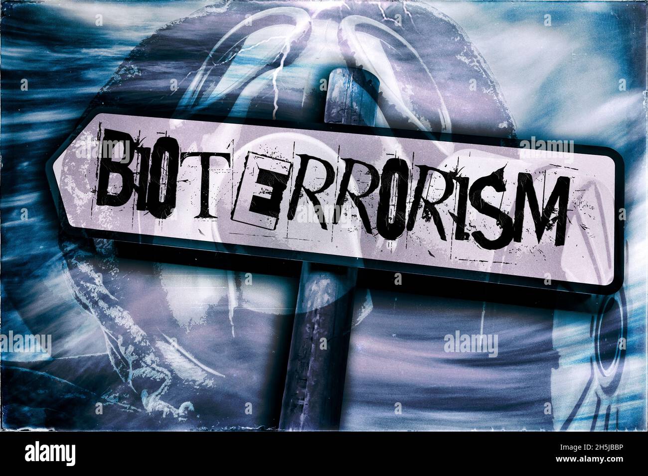 Dystopian overlay hi-res stock photography and images - Alamy