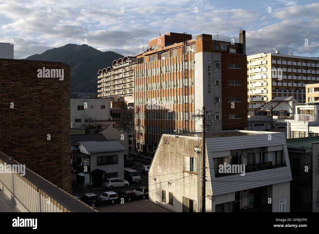 iida, nagano, japan 2021-30-10 , random view of Iida city in Nagano ...