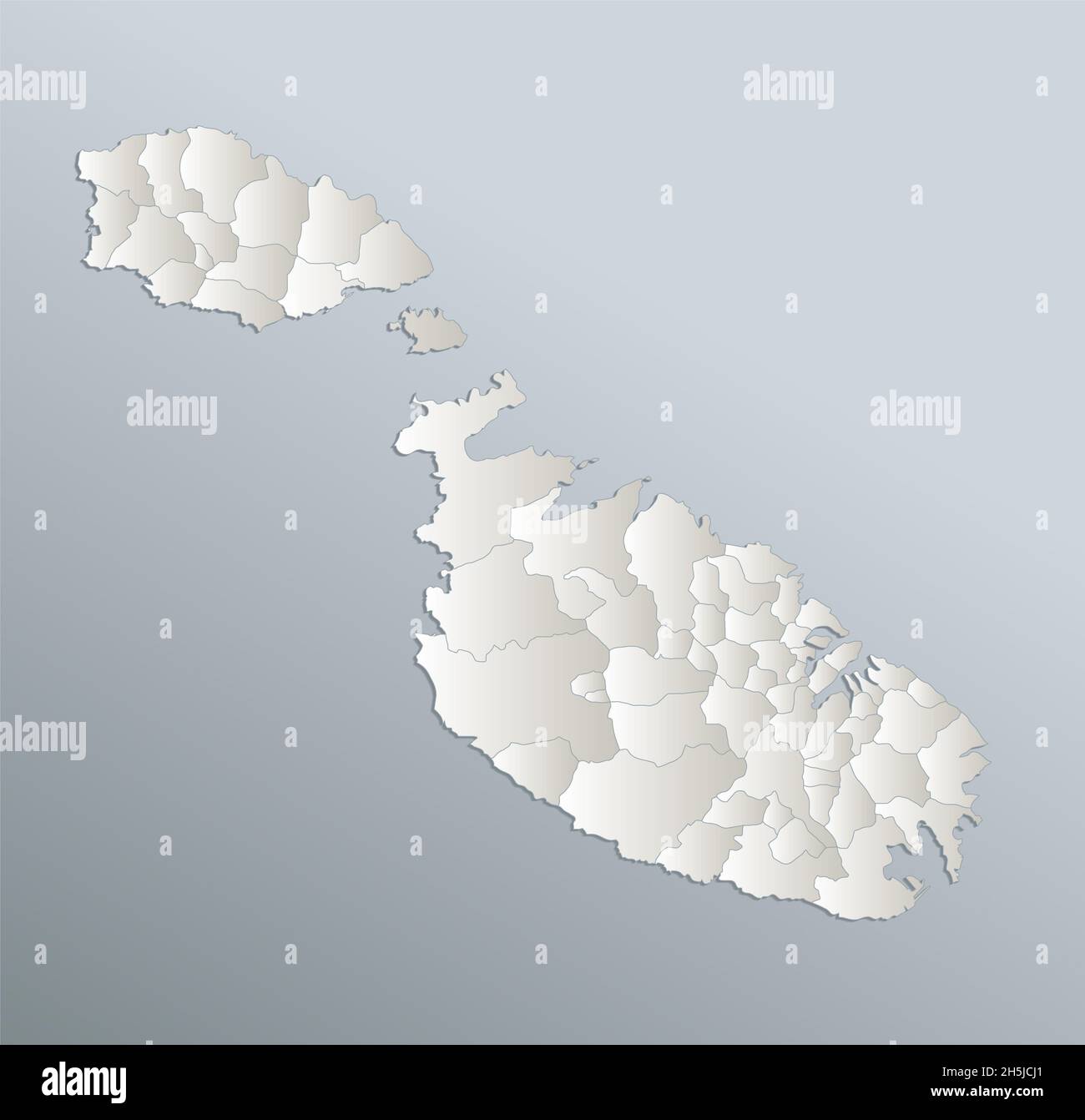Malta political map capital valletta hi-res stock photography and ...