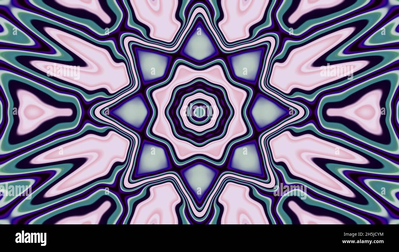 Surreal star shaped ornament 4K UHD 3D illustration Stock Photo - Alamy