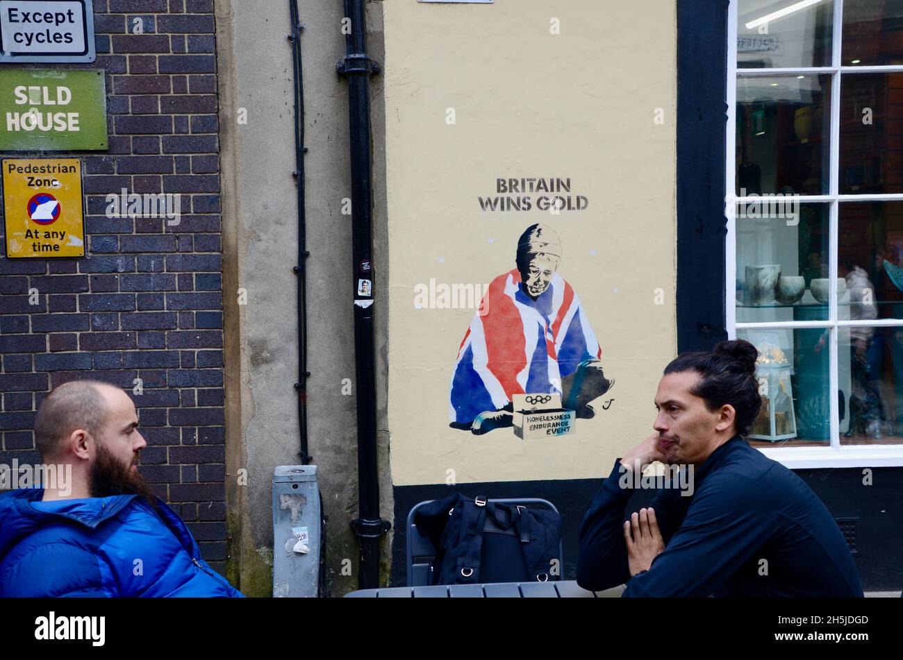 britain wins gold anti homelessness graffiti pottergate norwich city ...