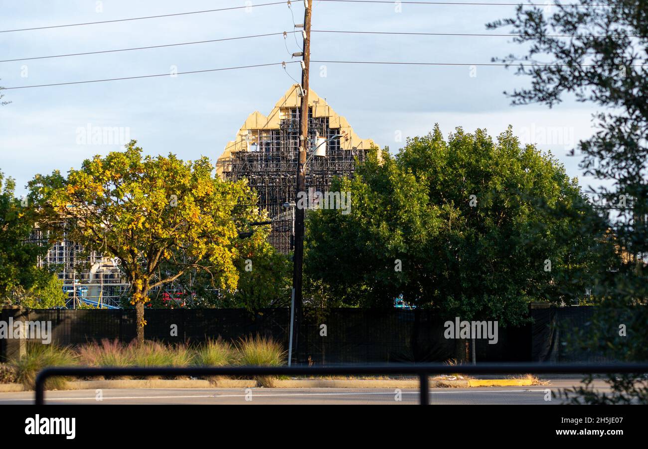 Houston, USA. 09th Nov, 2021. The 'Chills' stage where Travis Scott ...