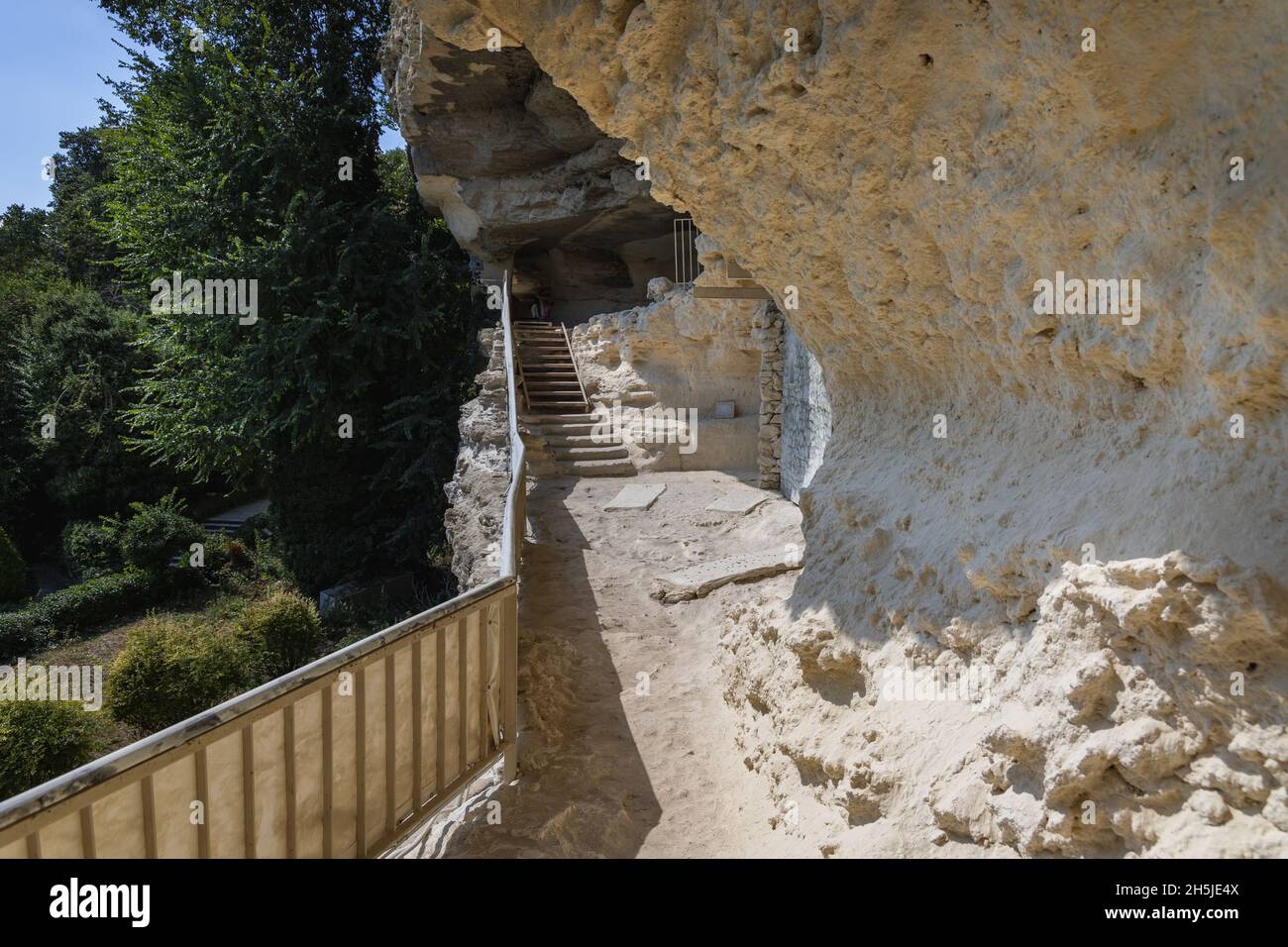 Aladzha Monastery medieval Orthodox Christian cave monastery complex in ...