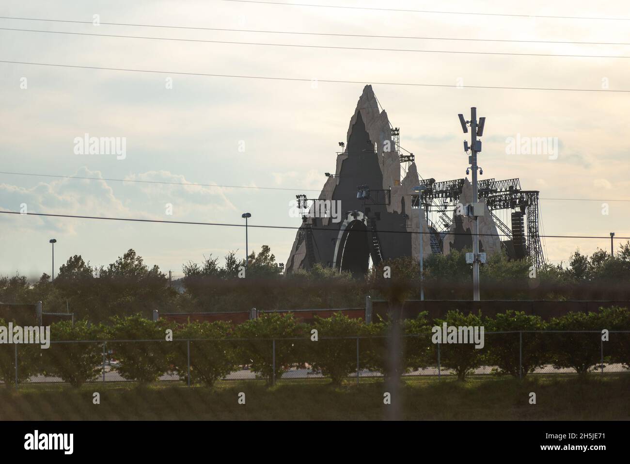 The 'Chills' stage where Travis Scott performed at Astroworld Festival ...