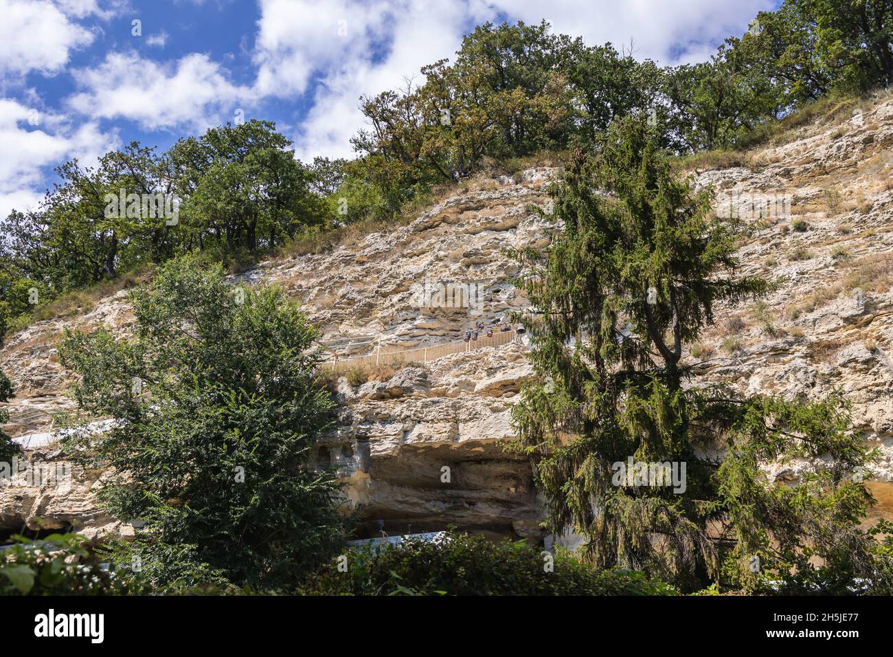 Aladzha Monastery medieval Orthodox Christian cave monastery complex in ...