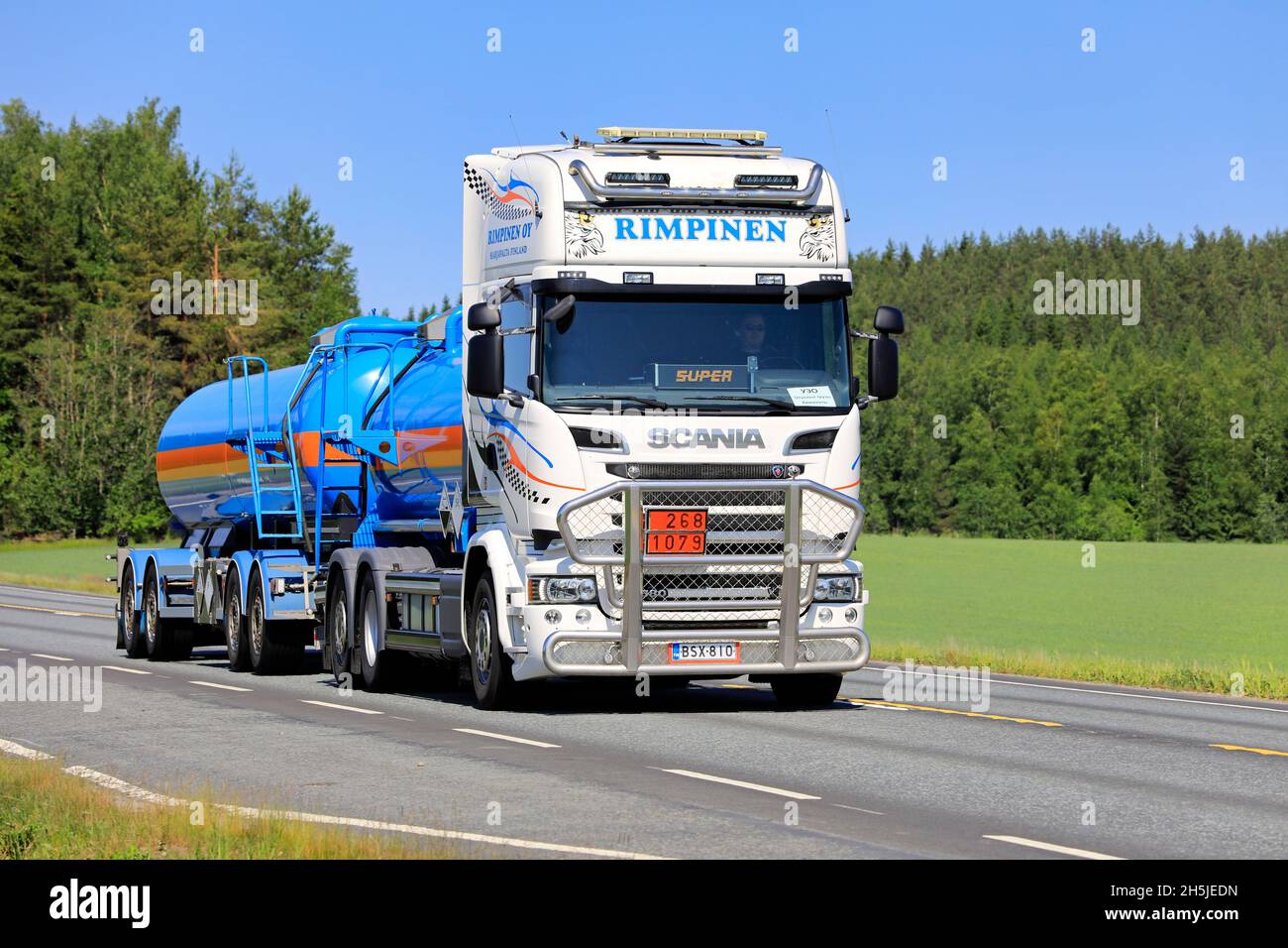 Transportation tanker lorry hazardous hi-res stock photography and ...