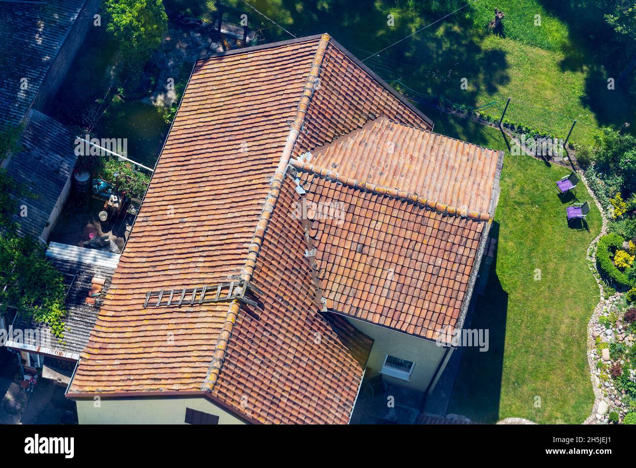 Birds Eye View Of A Building