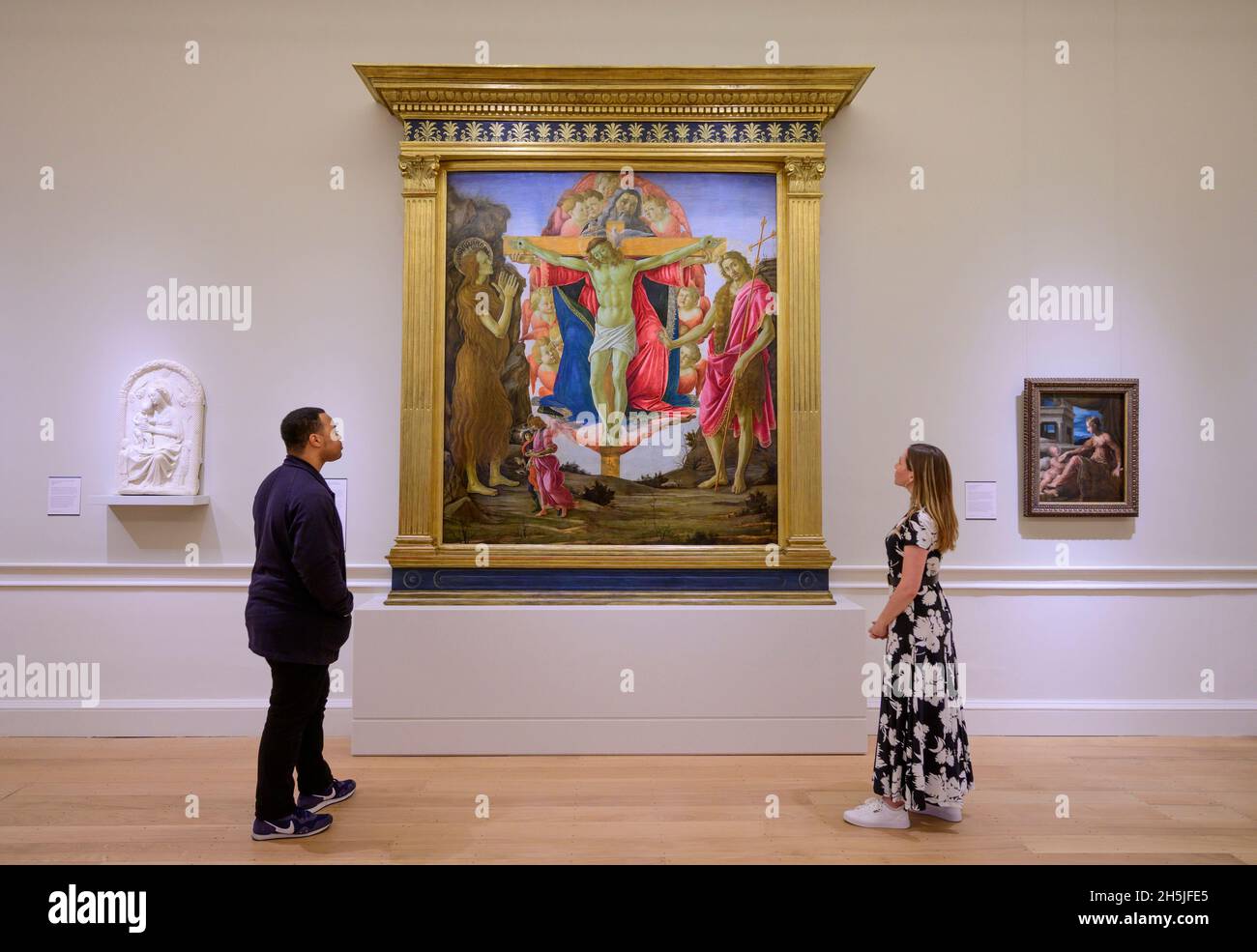 The Courtauld Gallery, Somerset House, London, UK. 10 November 2021 ...