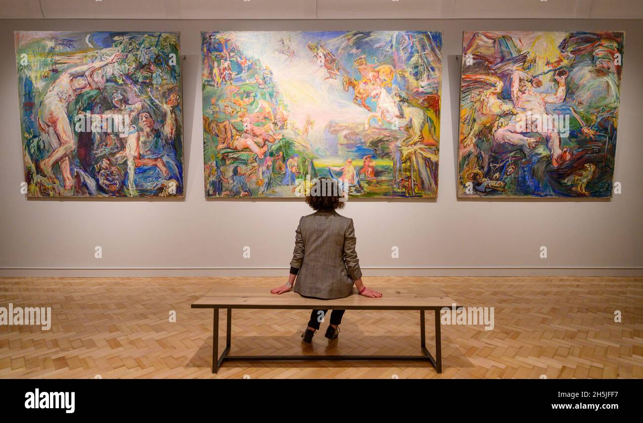 The Courtauld Gallery, Somerset House, London, UK. 10 November 2021 ...