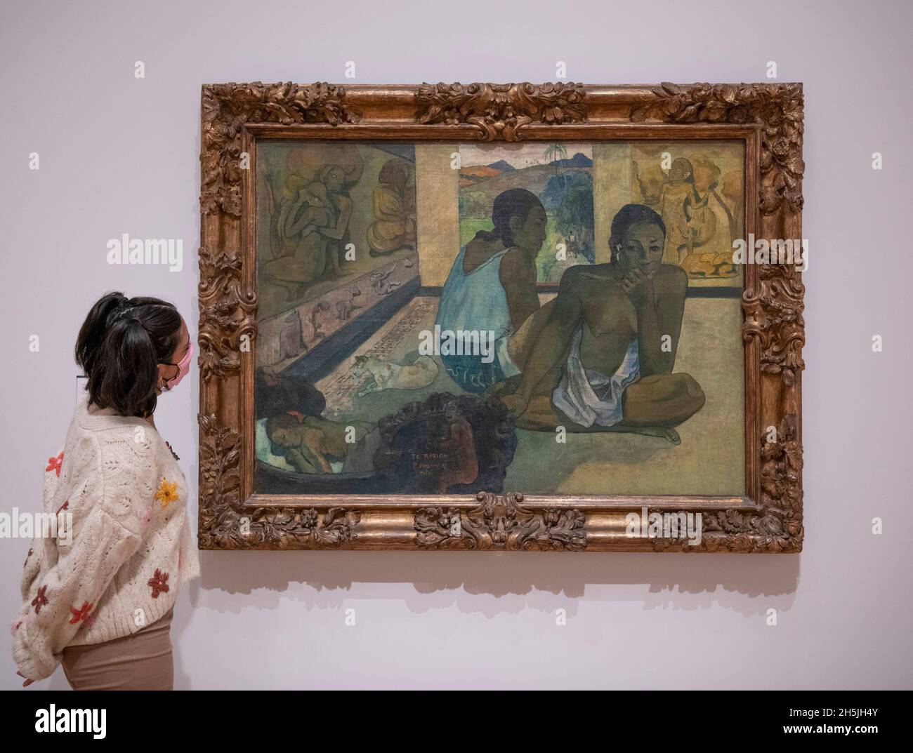 The Courtauld Gallery, Somerset House, London, UK. 10 November 2021 ...