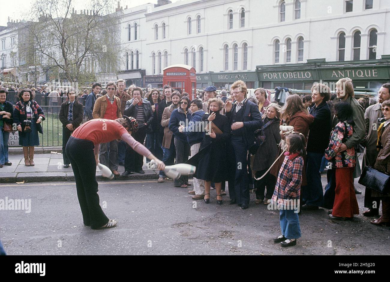 Portobello road 1980's hi-res stock photography and images - Alamy