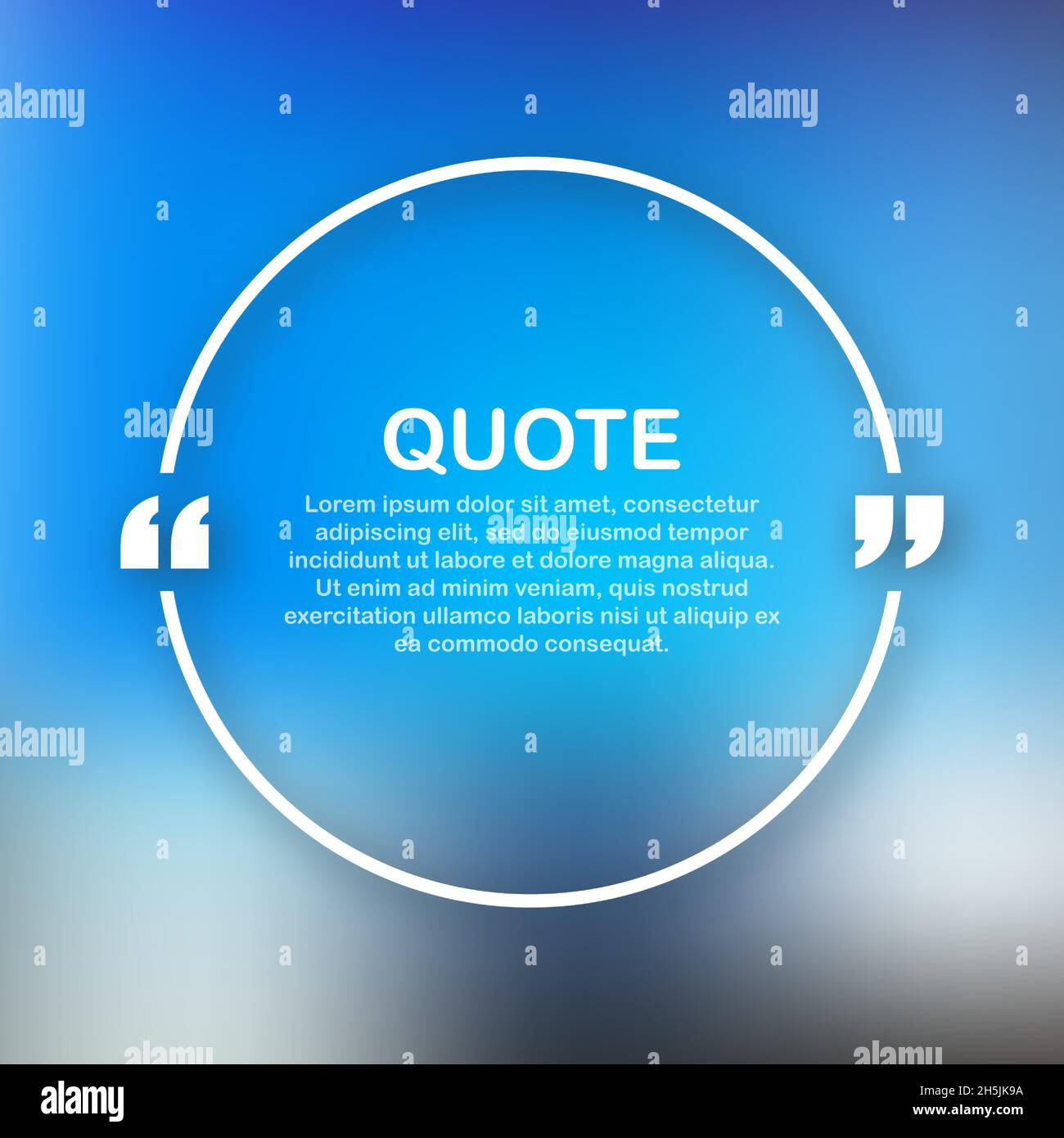 Quote frames. Blank template with print information design quotes ...