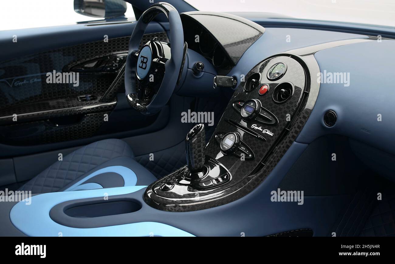 Bugatti Veyron Interior